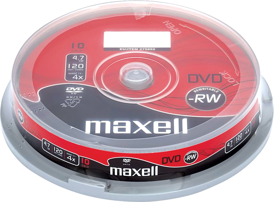 Офис Експрес CD-R/RW DVD-/+RW MAXELL 4.7GB ШПИНДЕЛ/ 10 БРОЯ - oфис ...