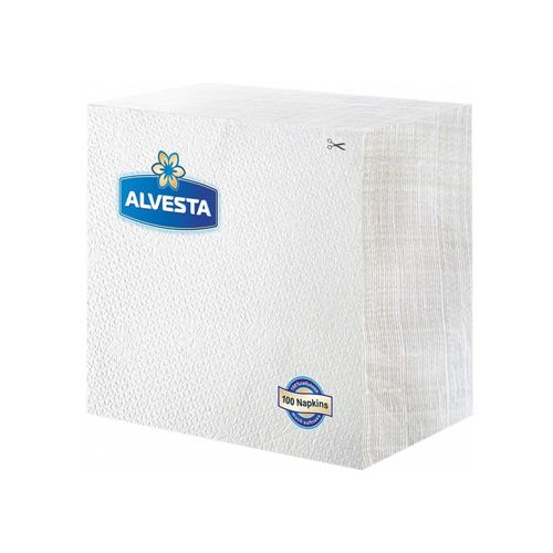 Офис Експрес Тоалетна хартия и салфетки САЛФЕТКИ ALVESTA 33Х33 100БР ...